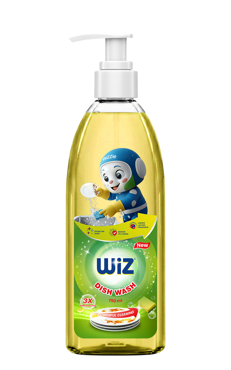 WiZ Dish Wash Lemon 750ml Dispenser Bottle – Wizvalue